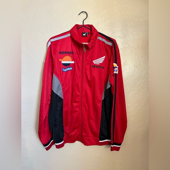 Honda | Jackets & Coats | Honda Mens Racing Pit Jacket | Poshmark